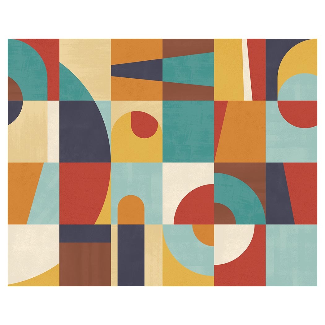 BLOCKY CINNAMON & SPICE - MURAL - OhPopsi